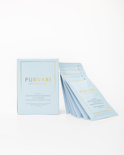 7 Pack: Advanced Nourishing Clay Mask – Purvari